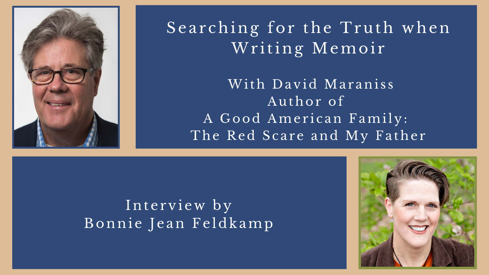 A Talk with David Maraniss - National Society of Newspaper Columnists